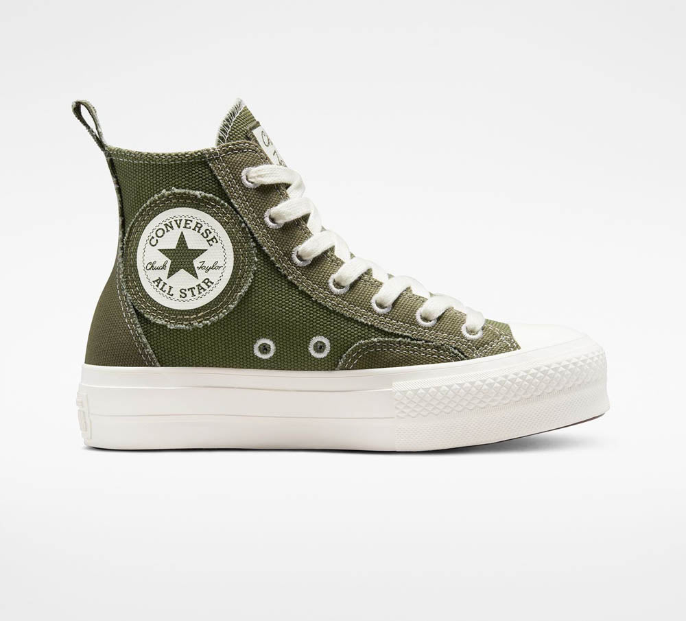 Converse Chuck Taylor All Star Lift Kaki chez S2 Vichy